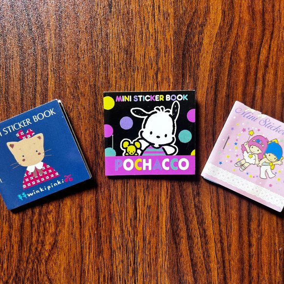 Sanrio | Office | Sanrio Mini Sticker Books Set Vintage 99s Winkipinki ...